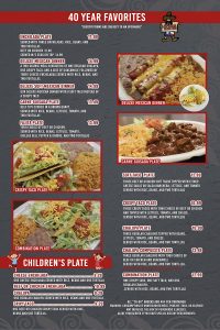 Menu – The Original Blanco cafe